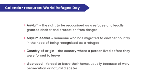 World Refugee Day assembly and resources pack - KS1, KS2 | Plazoom